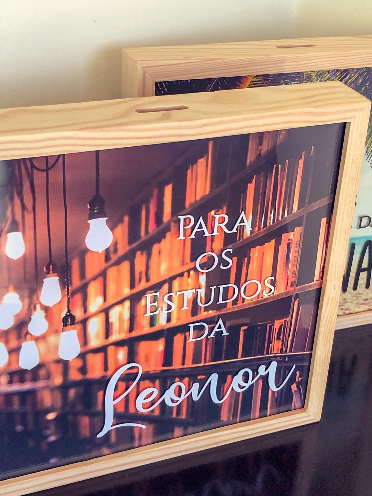 Quadro Mealheiro – Ideias com Jeito – loja online